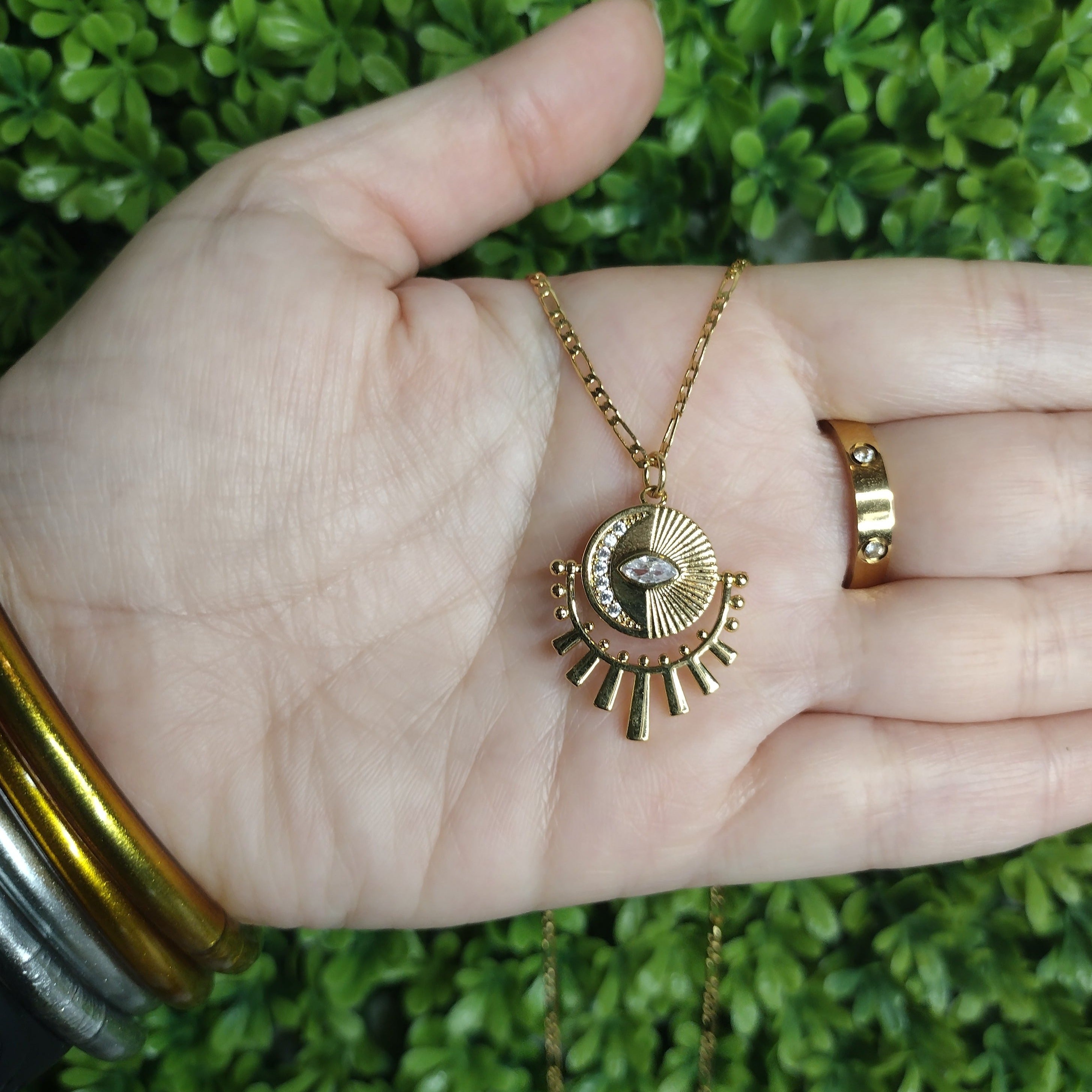 Collar Retro De Ojo - Frida's Dream