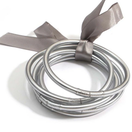 Pulseras Divas Plateadas Metalicas - Frida's Dream